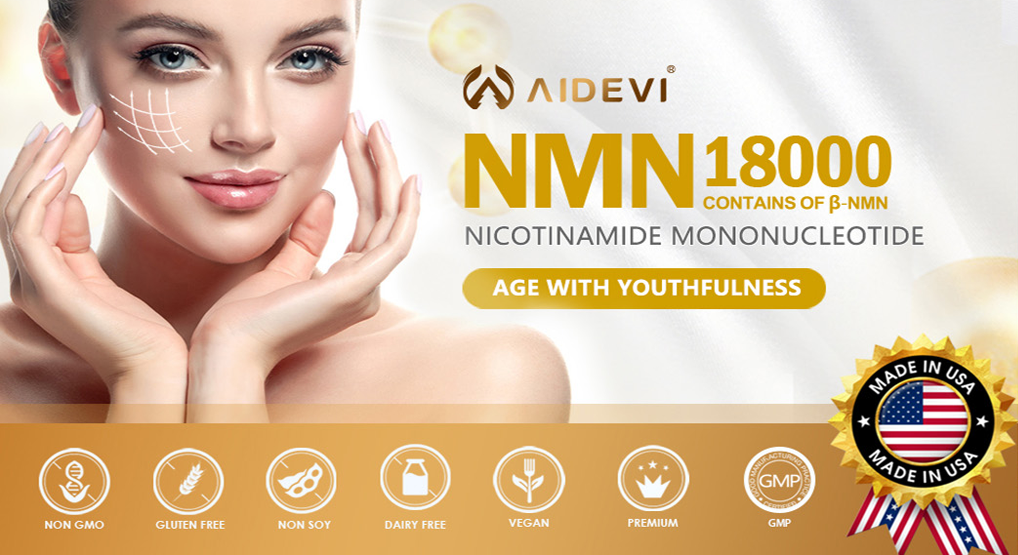 AIDEVI NMN18000 is approved effectiveness during the Canada Lab ...